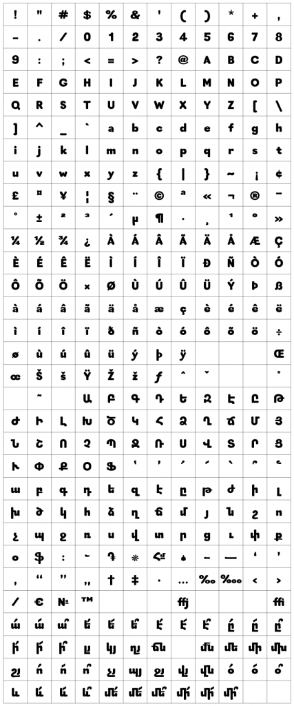 HASH Eva Heavy – Gheafonts.com