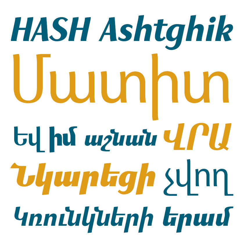 HASH Astghik Medium – Gheafonts.com